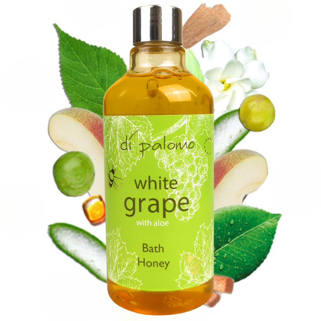 White Grape Bath Honey 300ml | Di Palomo – dipalomo